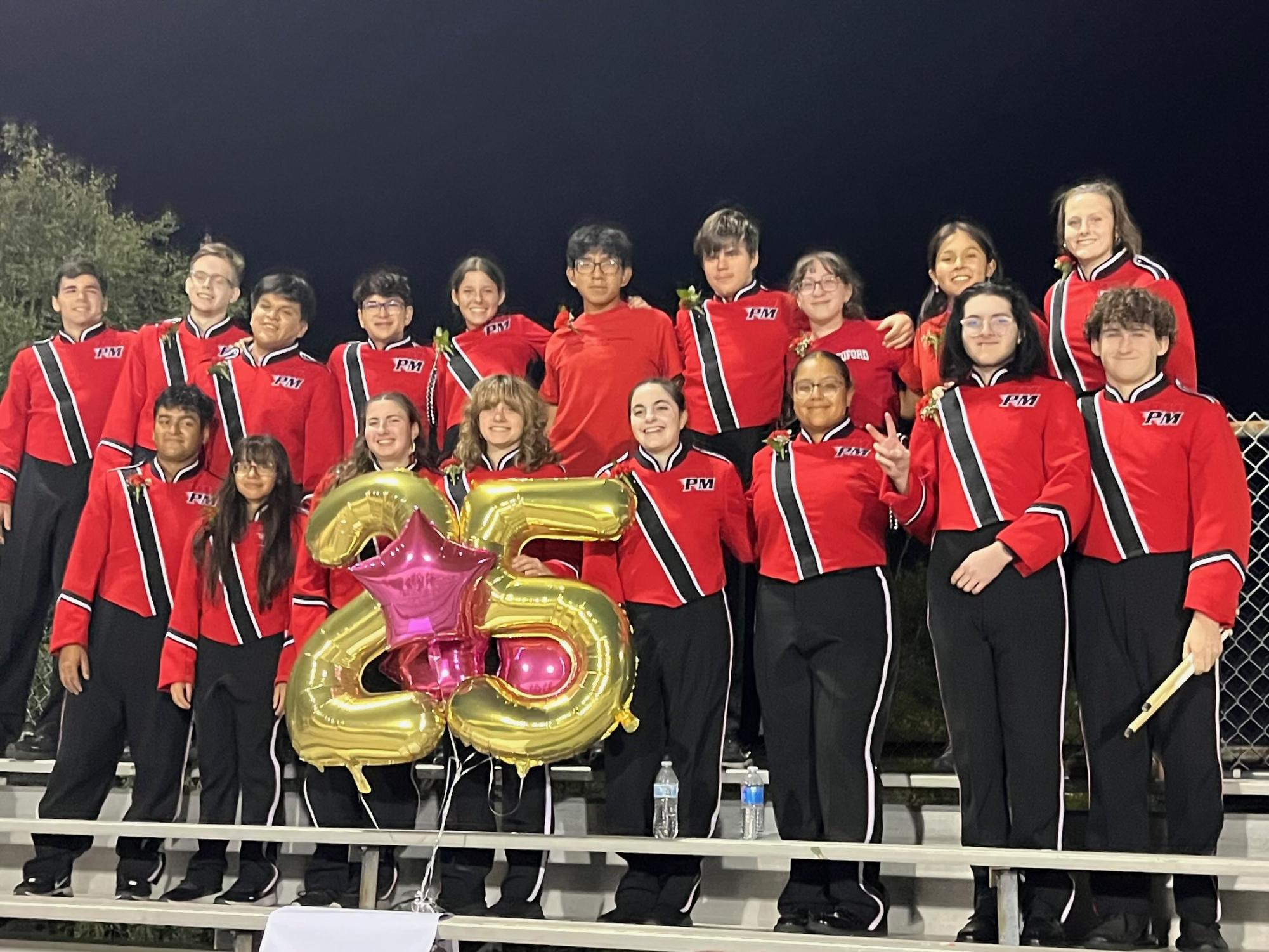 Marching Band Celebrates Senior Night – The Red & Black